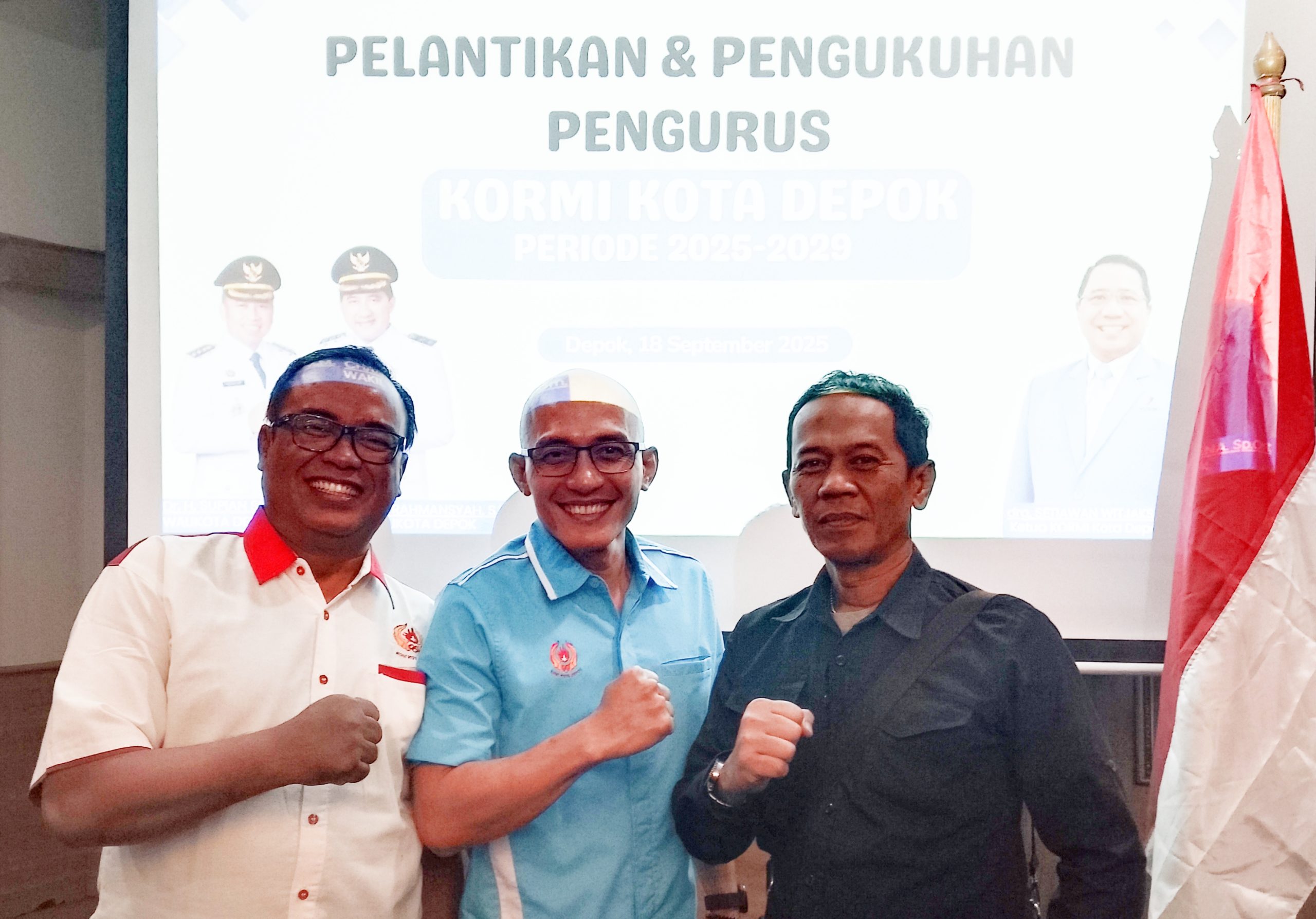 KONI Kota Depok Sampaikan Selamat atas Dilantiknya Ketua dan Pengurus KORMI Periode 2025-2029